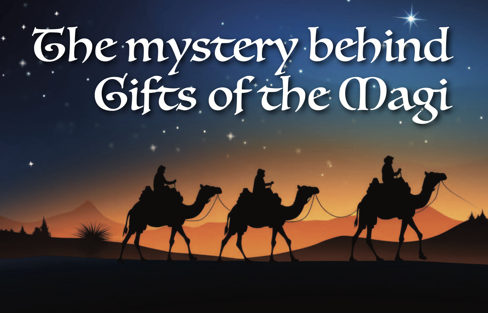 What three kings gave to Jesus, the King of kings – Macon Sense